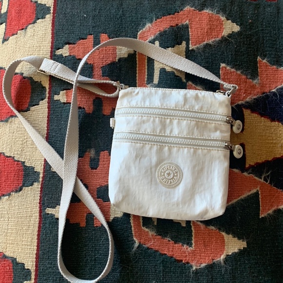 Kipling | Bags | Kipling White Mini Crossbody | Poshmark